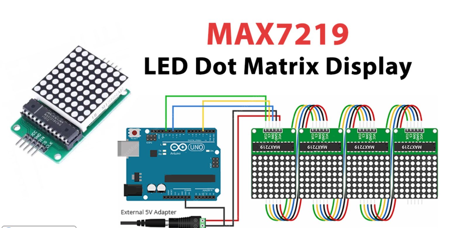 Smart Display Board Using 6x6 Matrix Arduino - Smartthings