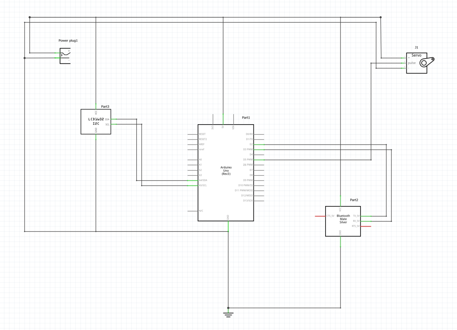 Bluetooth App Controlled Smart Door Using Arduino - Smartthings
