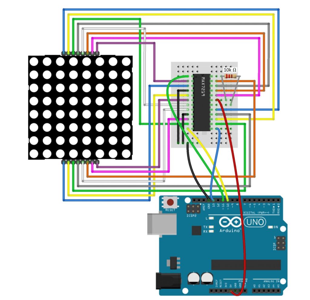 DIY LED Matrix Display With Arduino - Smartthings