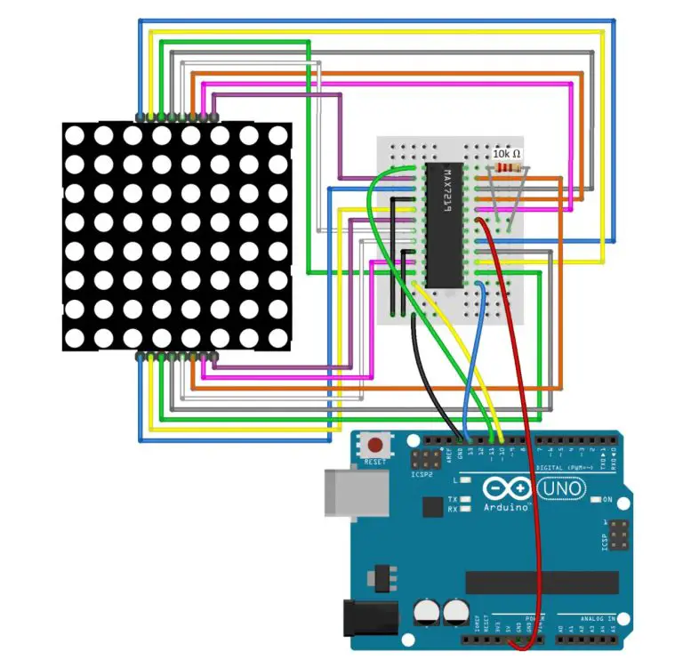 DIY LED Matrix Display With Arduino - Smartthings
